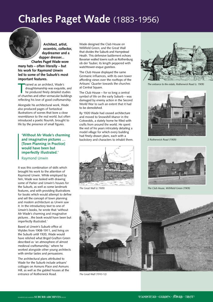 Hampstead Garden Suburb Virtual Museum : Photograph : Charles Paget ...